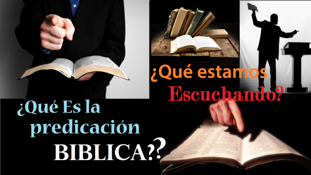 La Predicación Bíblica, Cuatro principios para predicar el Evangelio